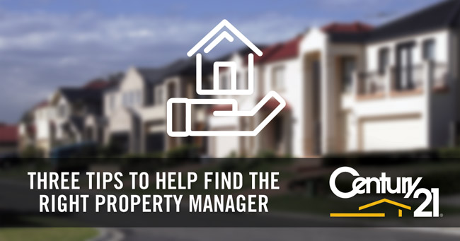 Three tips to help find the right property manager